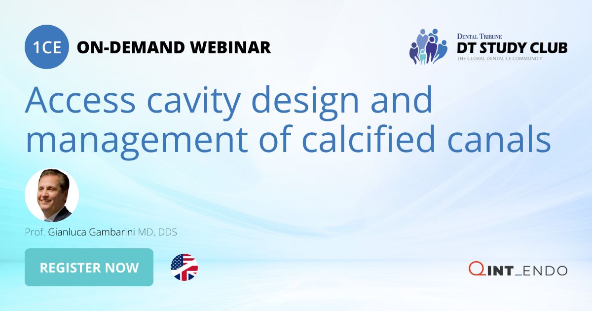 Access cavity design and management of calcified canals - Webinar ...