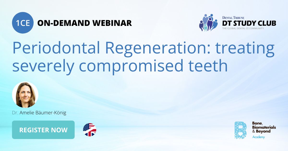 Periodontal Regeneration: treating severely compromised teeth - Webinar ...