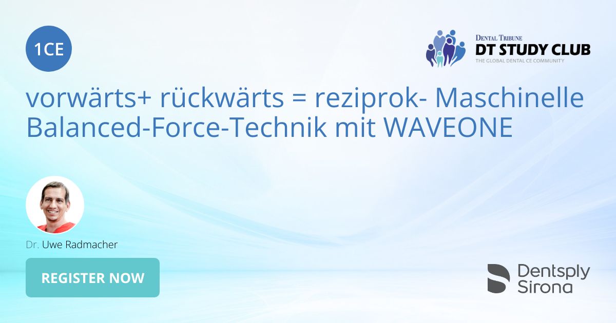 vorwärts+ rückwärts = reziprok- Maschinelle Balanced-Force-Technik mit ...