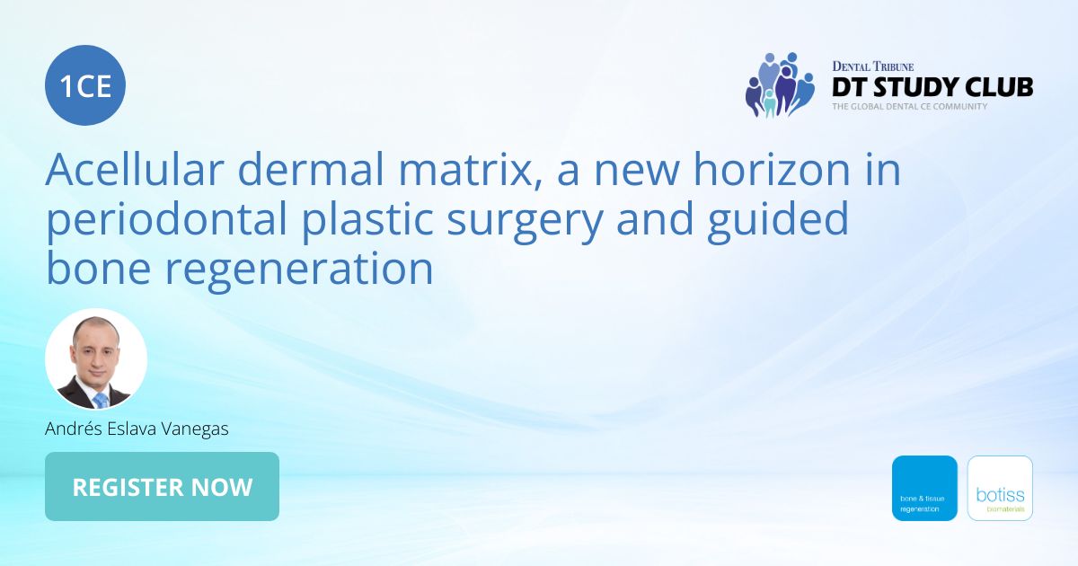 Acellular dermal matrix, a new horizon in periodontal plastic surgery ...