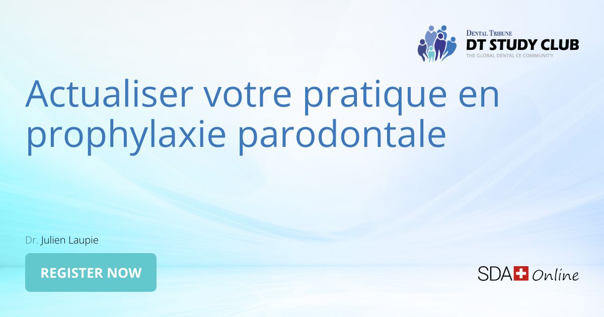 Actualiser votre pratique en prophylaxie parodontale - Webinar ...