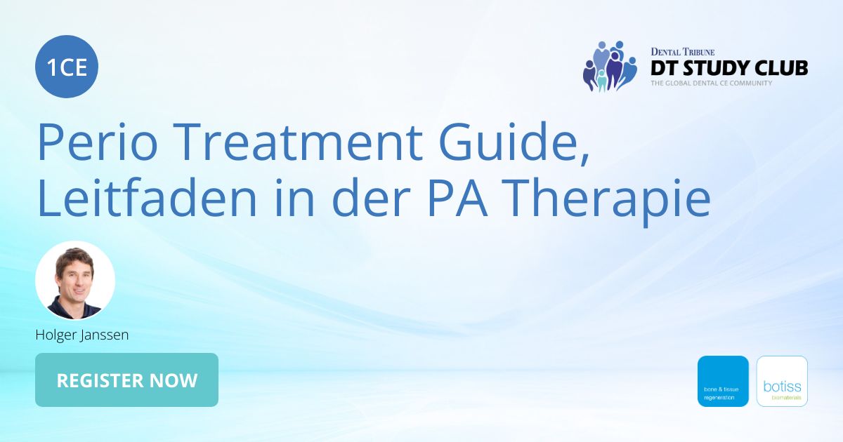 Perio Treatment Guide, Leitfaden in der PA Therapie - Webinar - DTStudyClub