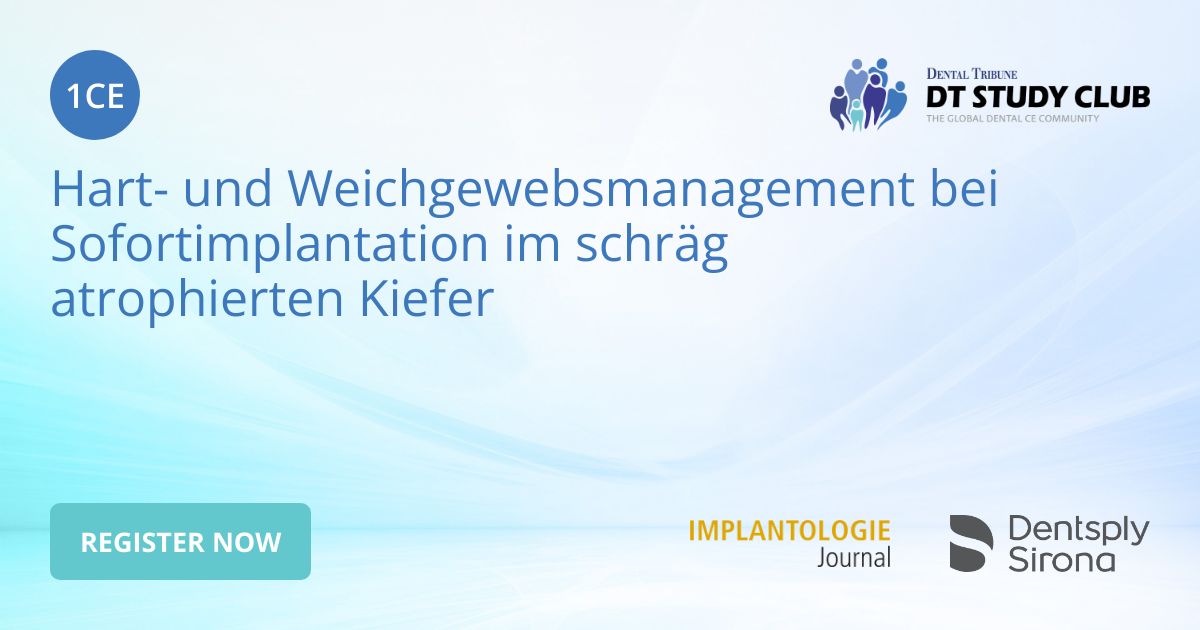 Hart- und Weichgewebsmanagement bei Sofortimplantation im schräg ...