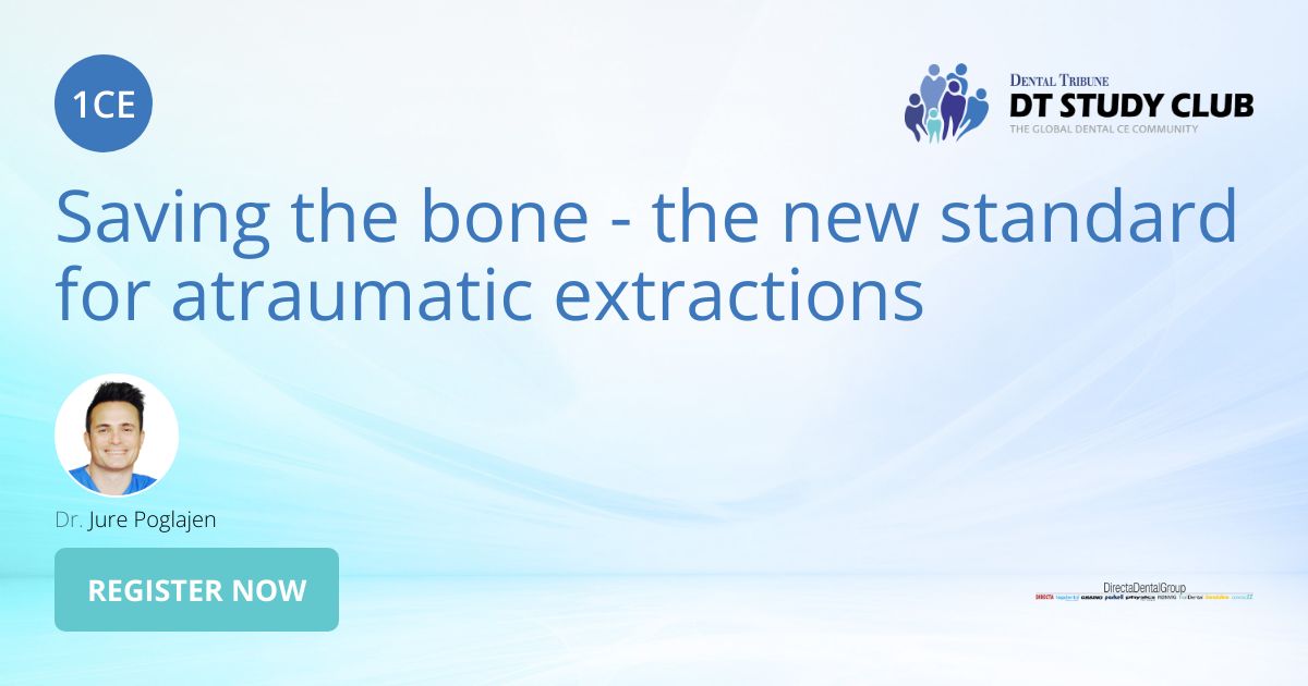 Saving the bone - the new standard for atraumatic extractions - Webinar ...