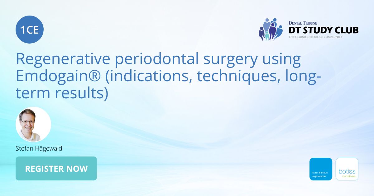 Regenerative periodontal surgery using Emdogain ® (indications ...