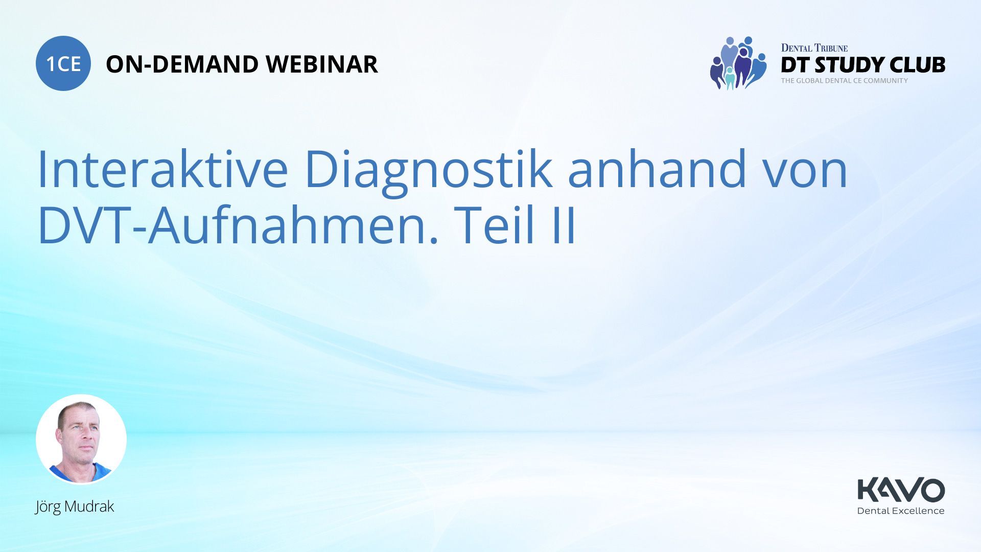 Interaktive Diagnostik anhand von DVT-Aufnahmen. Teil II - Webinar ...