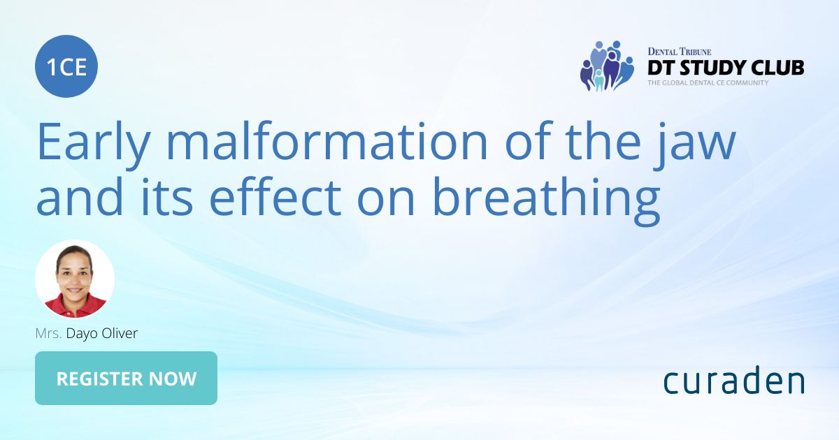 Early malformation of the jaw and its effect on breathing - Webinar ...