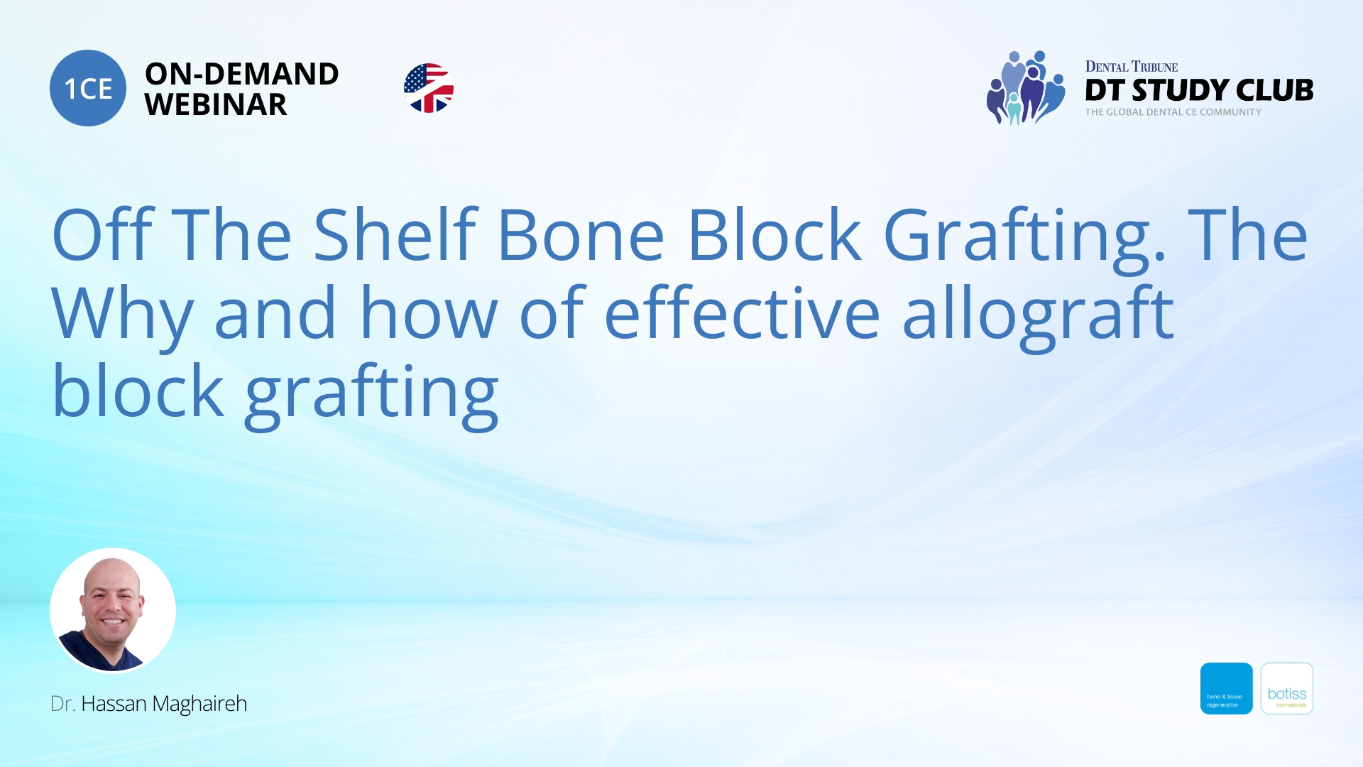 Off The Shelf Bone Block Grafting. The Why and how of effective ...
