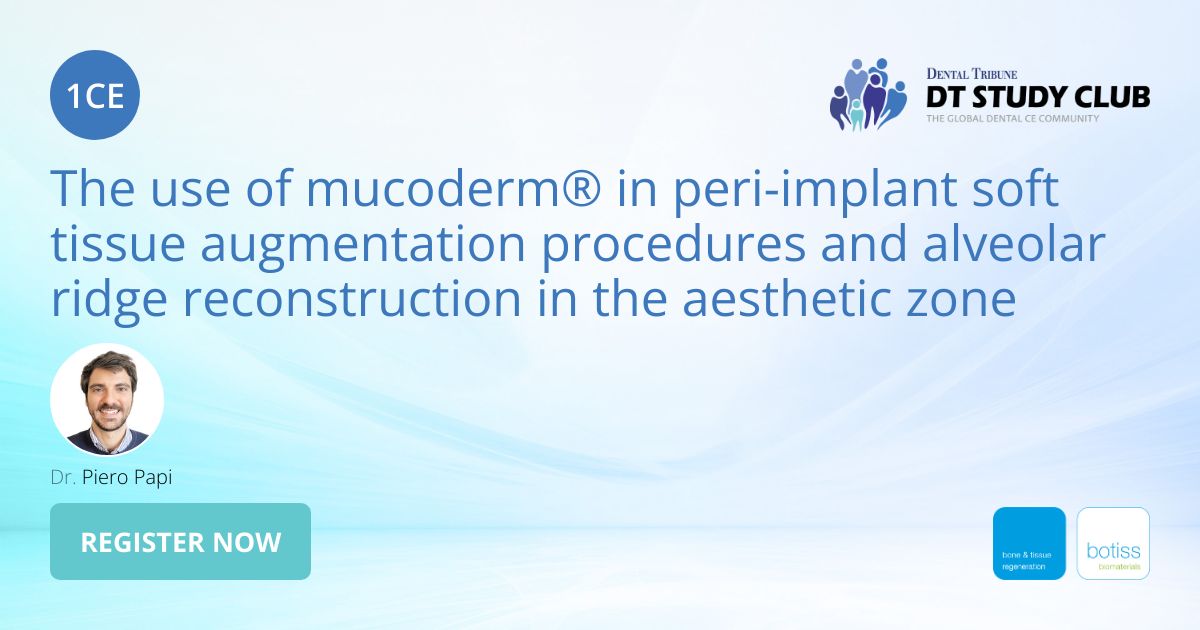 The use of mucoderm ® in peri-implant soft tissue augmentation ...