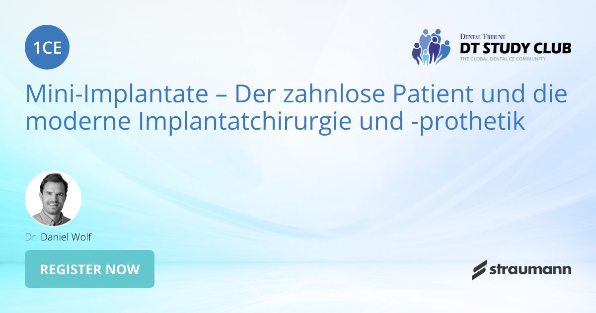 Mini-Implantate – Der zahnlose Patient und die moderne Implantatchirurgie und -prothetik ...