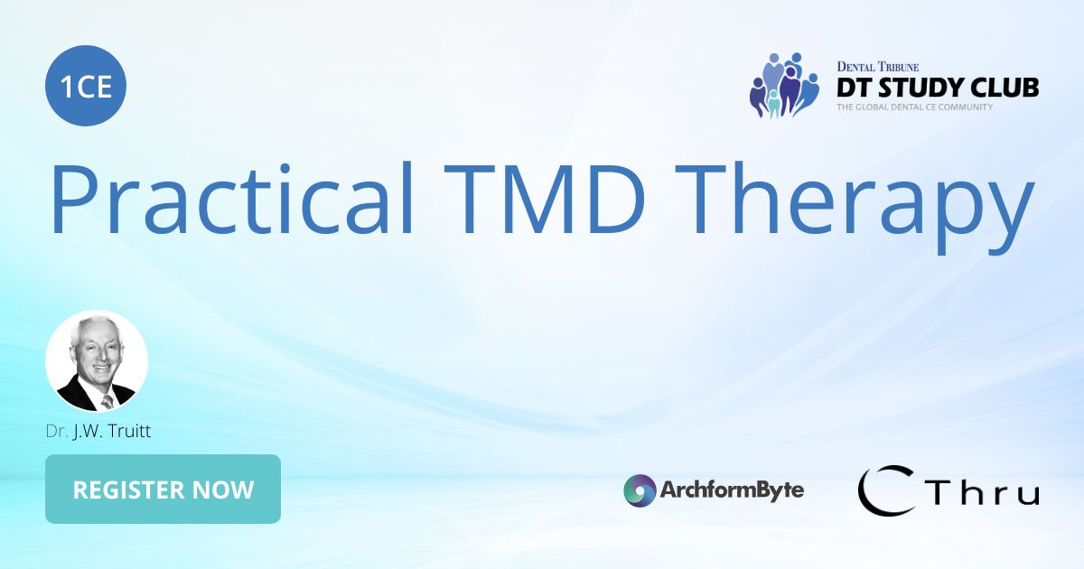 Practical TMD Therapy - Webinar - DTStudyClub