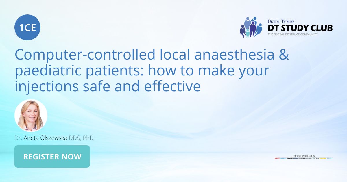 Computer-controlled local anaesthesia & paediatric patients: how to ...