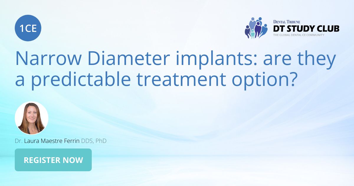 Narrow Diameter implants: are they a predictable treatment option ...