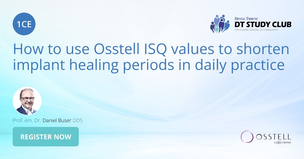 How to use Osstell ISQ values to shorten implant healing periods in ...