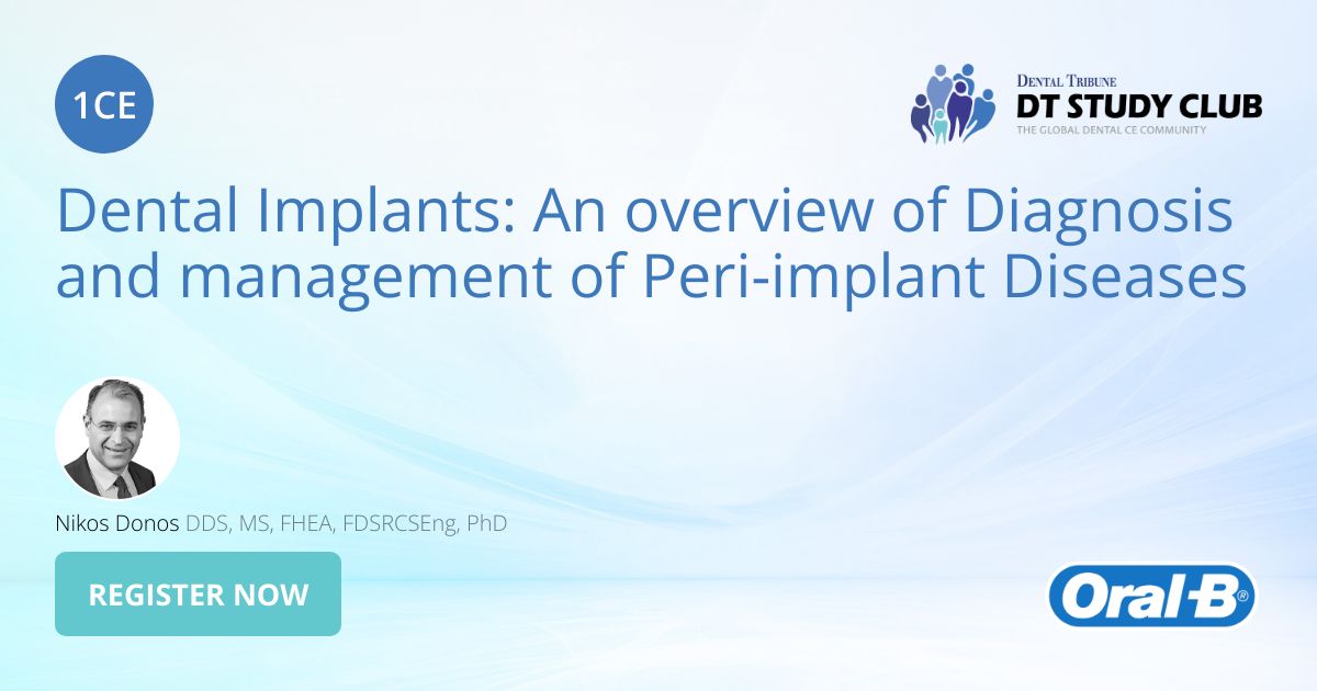Dental Implants: An overview of Diagnosis and management of Peri-implant Diseases - Webinar ...