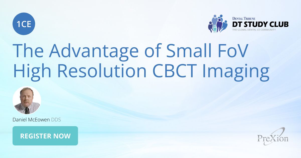 The Advantage of Small FoV High Resolution CBCT Imaging - Webinar ...