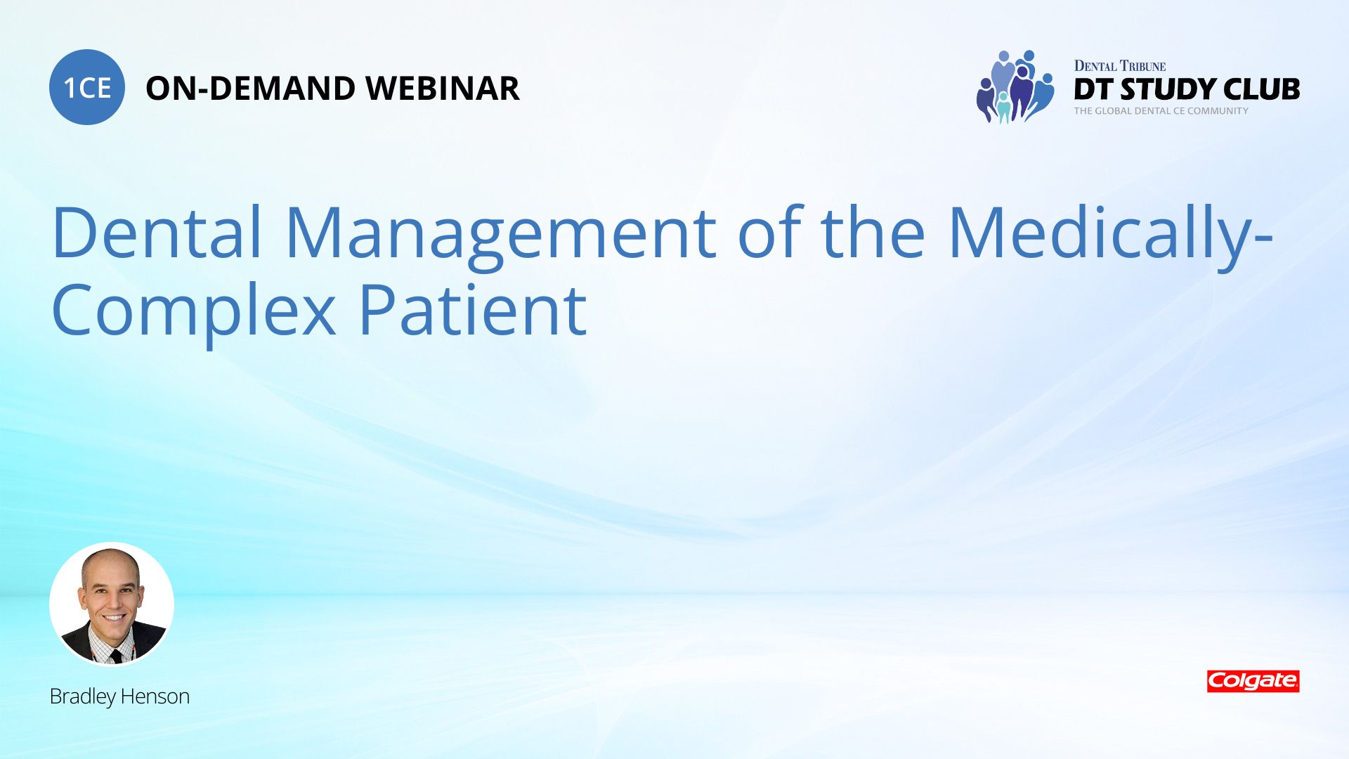 Dental Management of the Medically-Complex Patient - Webinar - DTStudyClub