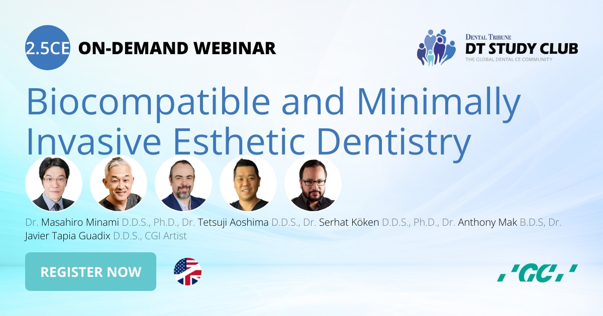 Biocompatible and Minimally Invasive Esthetic Dentistry - Webinar ...
