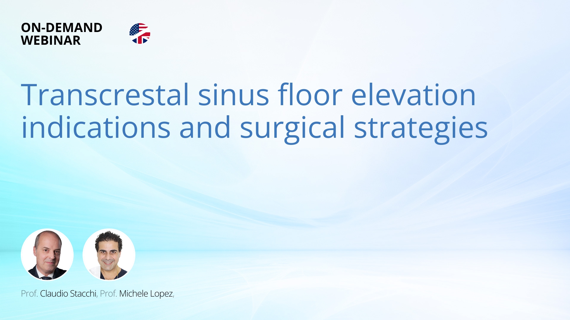 Transcrestal sinus floor elevation indications and surgical strategies ...