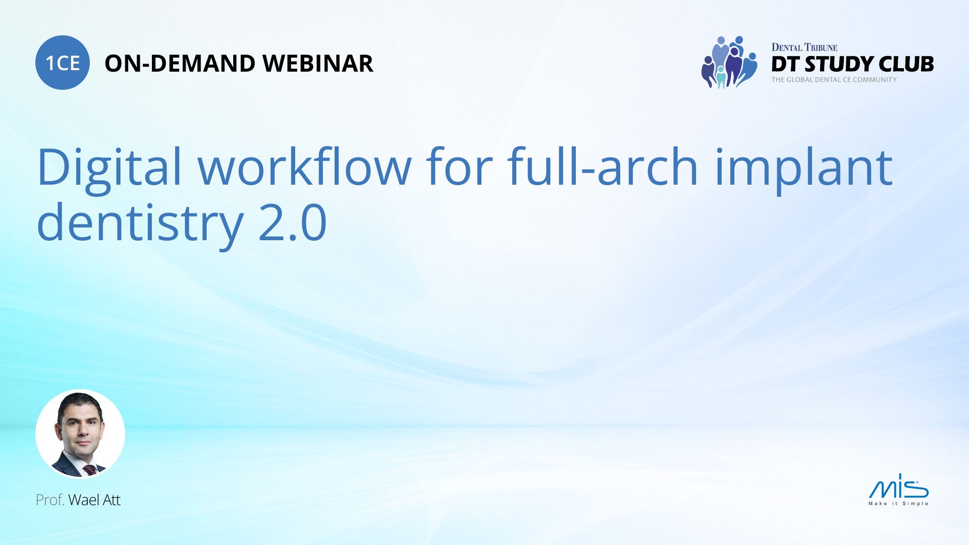 Digital workflow for full-arch implant dentistry 2.0 - Webinar ...