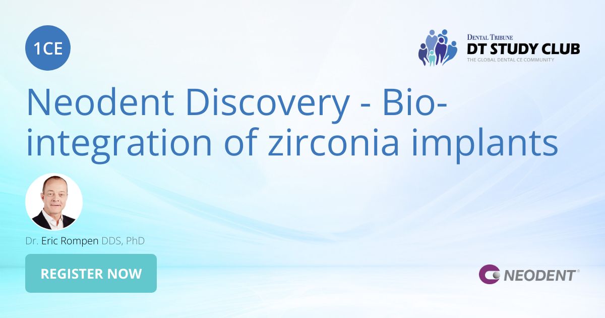 Neodent Discovery - Bio-integration of Zi implants - Webinar - DTStudyClub