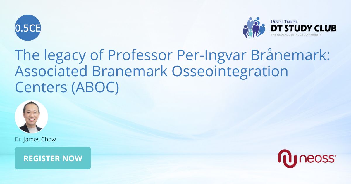 The legacy of Professor Per-Igvar Brånemark