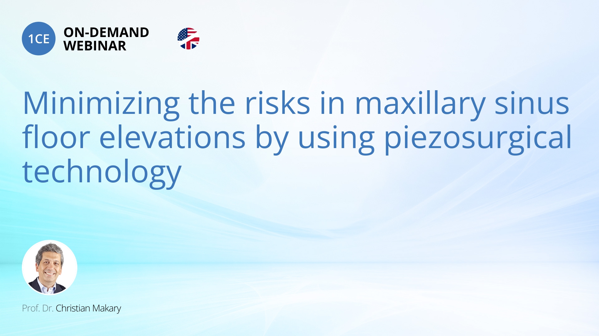 Sinus floor elevations using piezosurgery