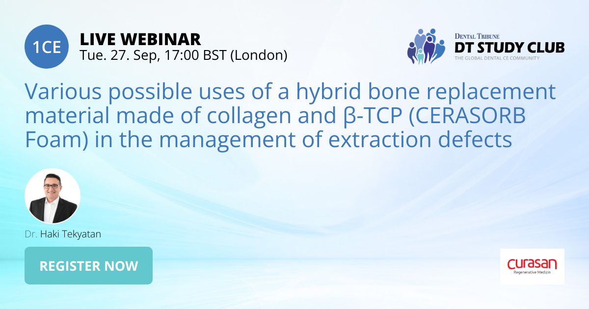 Various possible uses of a hybrid bone substitute material made of ...