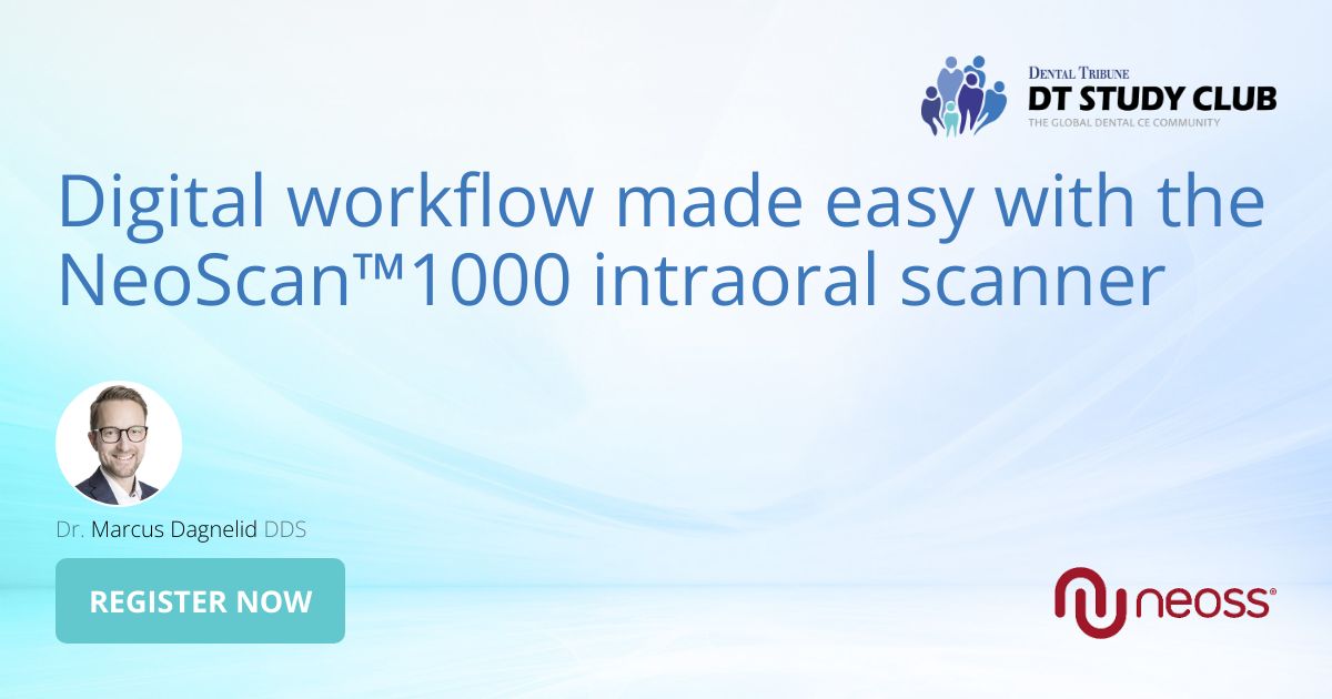 Digital impression with NeoScan™1000 intraoral scanner