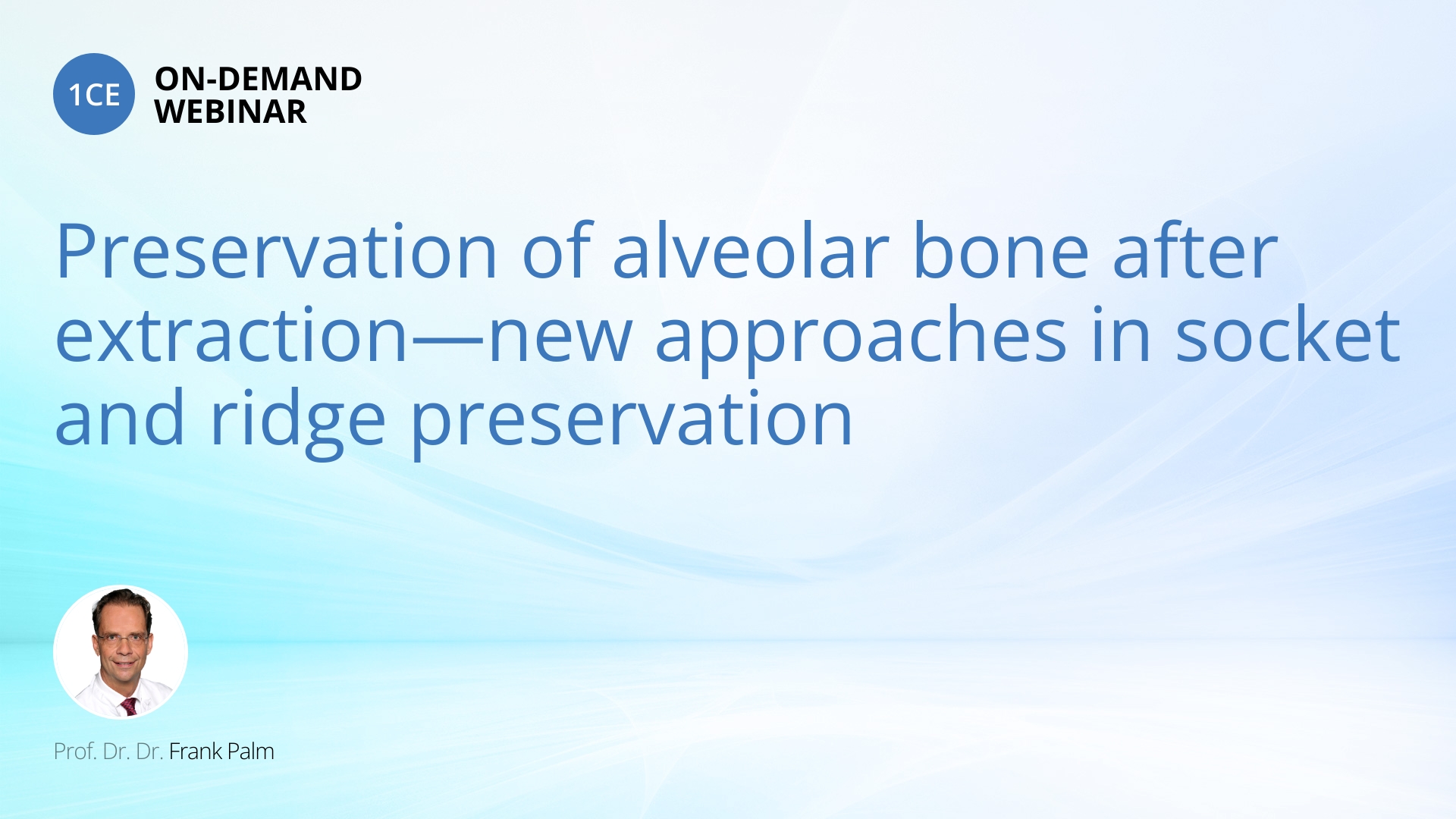 Preservation of alveolar bone after extraction—new approaches in socket ...