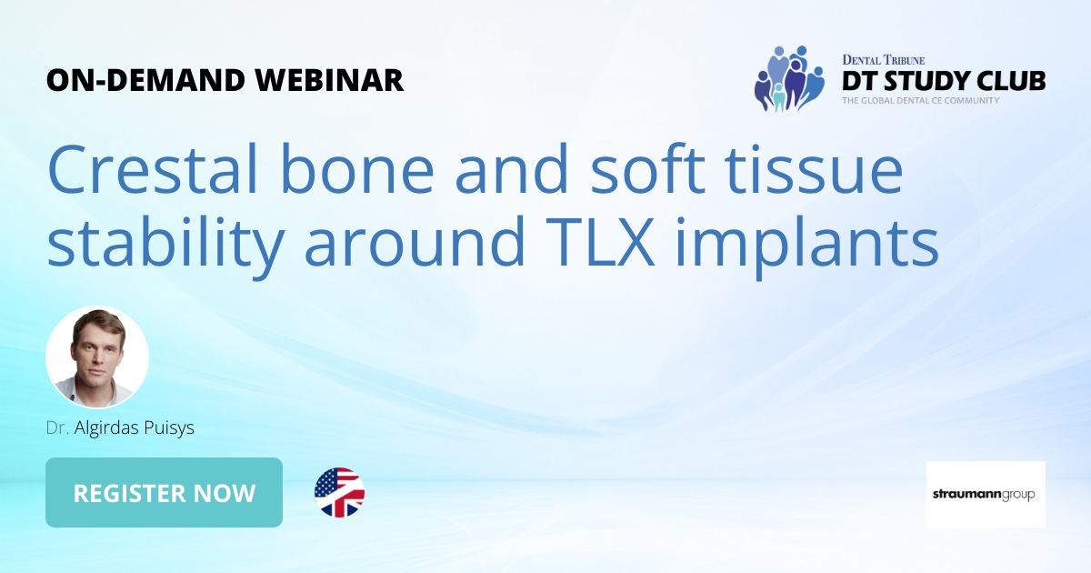Crestal bone and soft tissue stability around TLX implants - Webinar ...