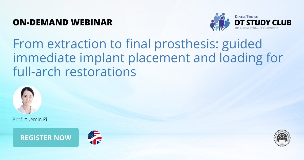 From extraction to final prosthesis: guided immediate implant placement ...