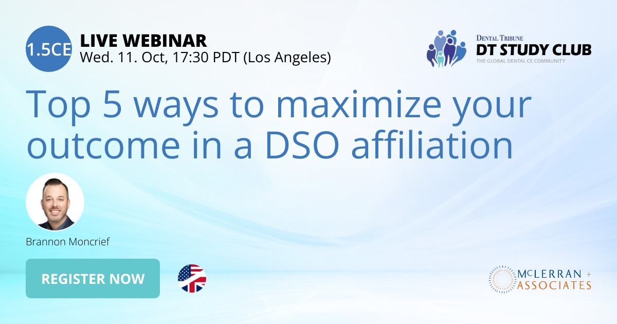 Top 5 ways to maximize your outcome in a DSO affiliation - Webinar ...