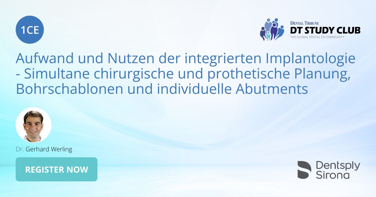 Aufwand und Nutzen der integrierten Implantologie - Simultane chirurgische und prothetische ...